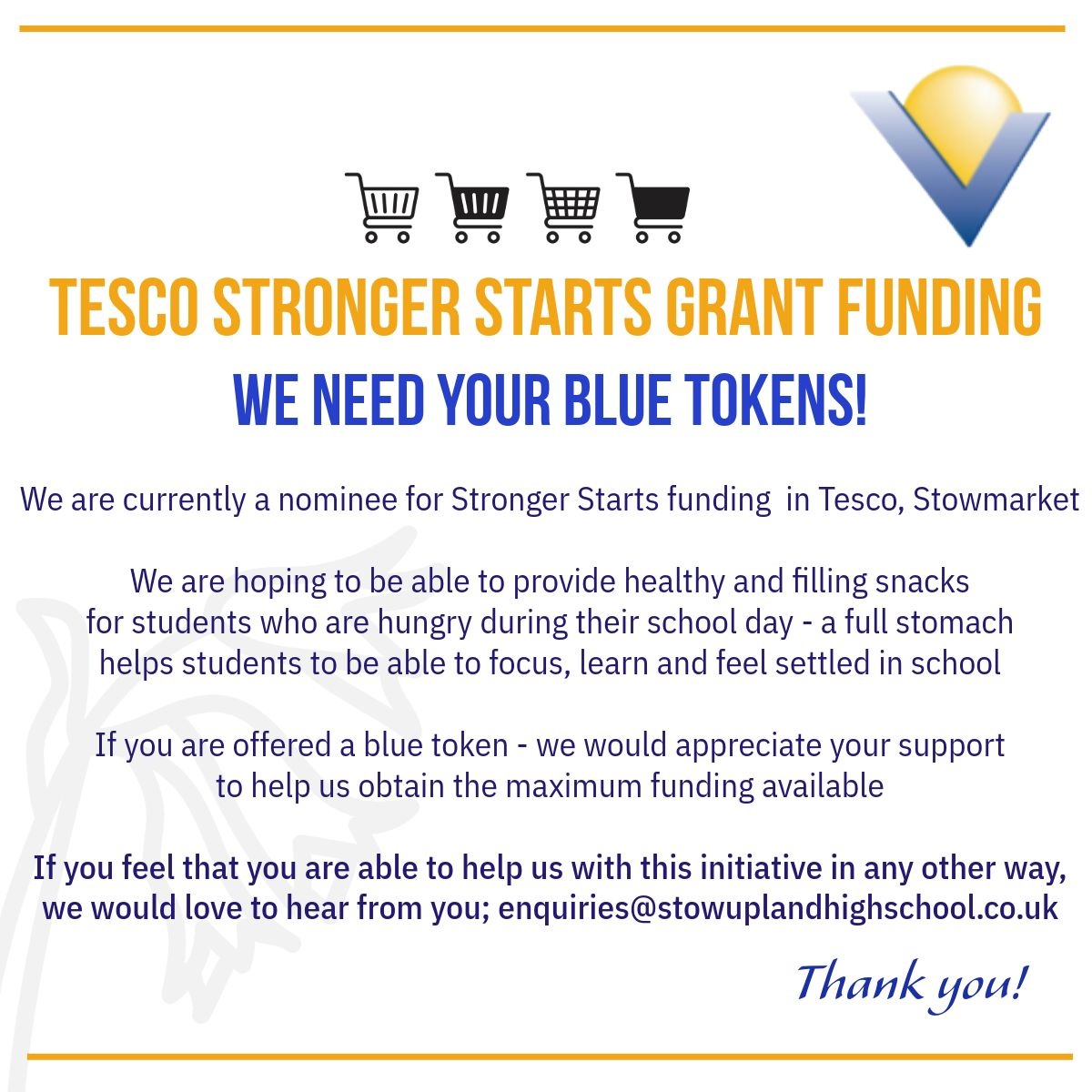 Stowupland High School - We need your help...